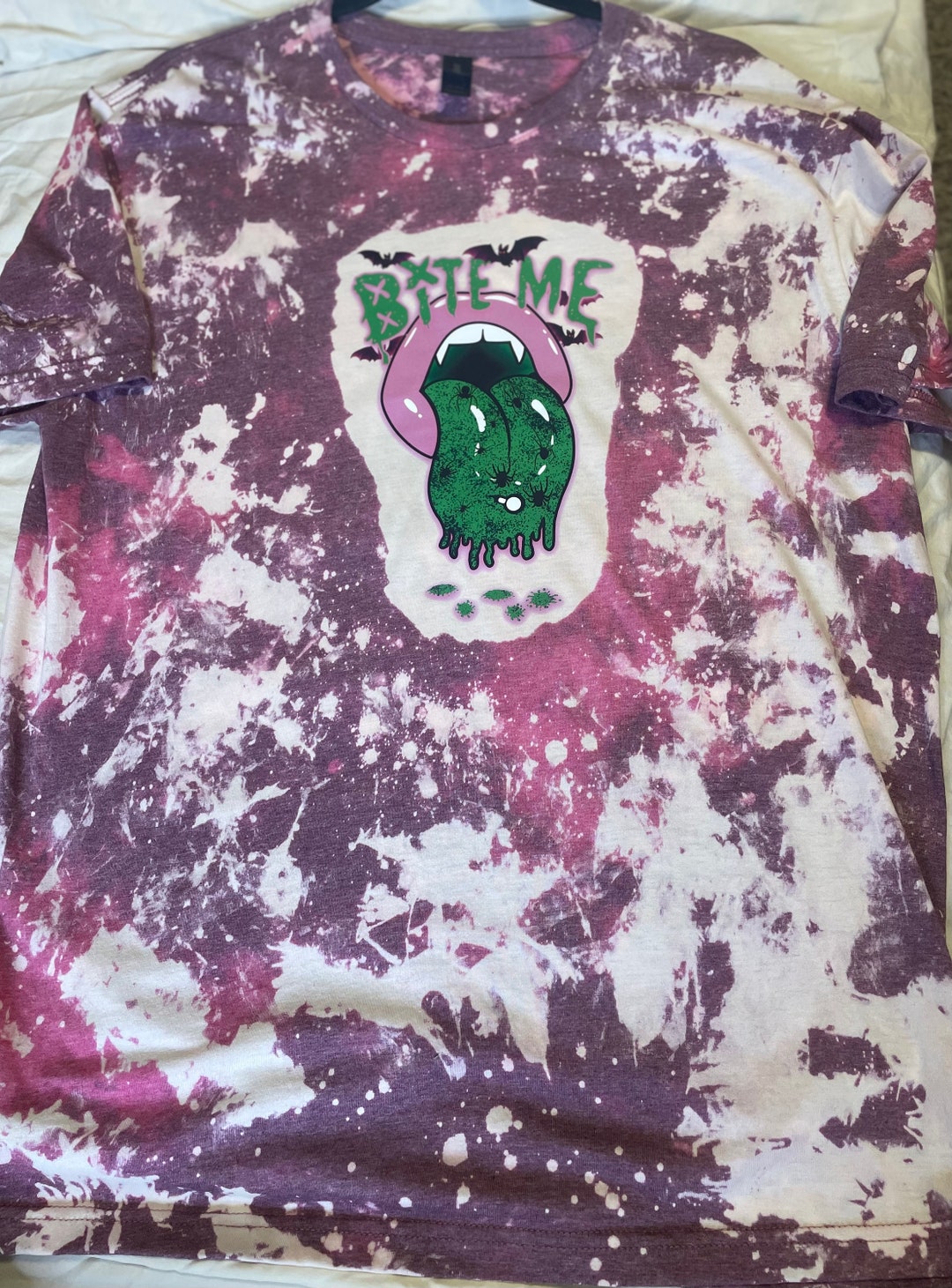 Halloween bite Me T-shirt - Etsy