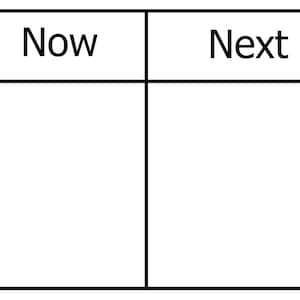 Now Next Board With 64 Symbols - Etsy