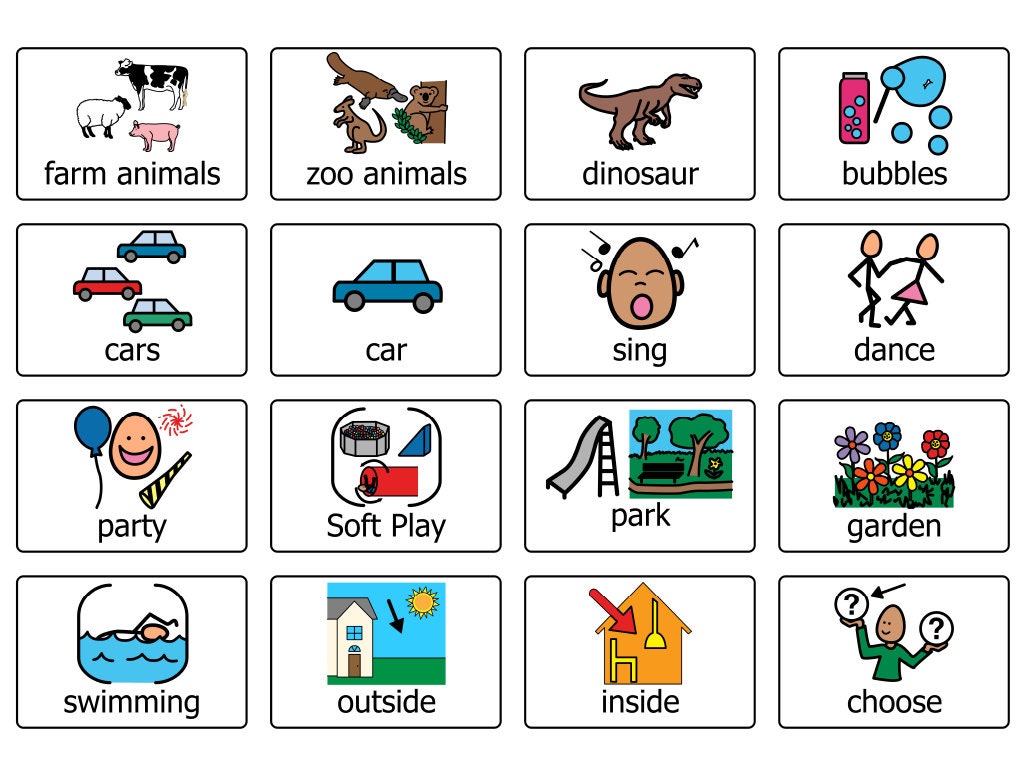 Now Next Board With 64 Symbols - Etsy UK