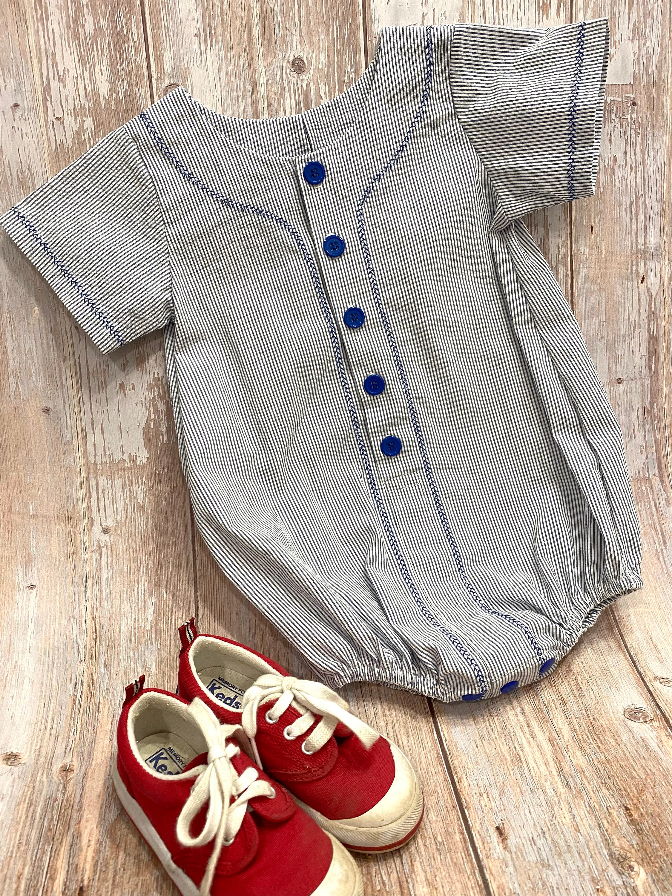 Roberto Baseball Bubble, Baseball Shirt, and Shorts PDF Sewing Pattern ...