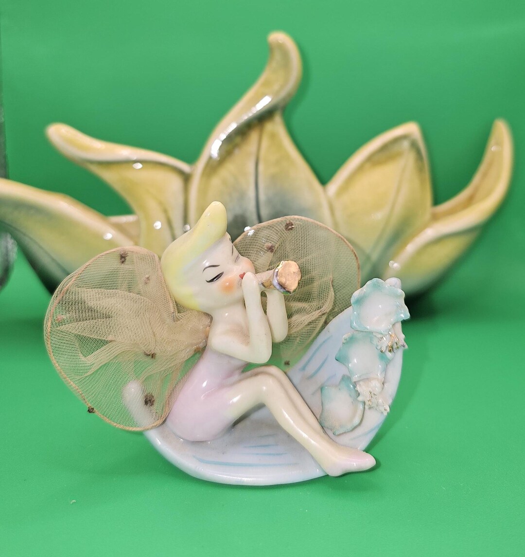 Rare Vintage Japan Tinker Bell Figurine! Vintage Ceramic Tinker Bell ...