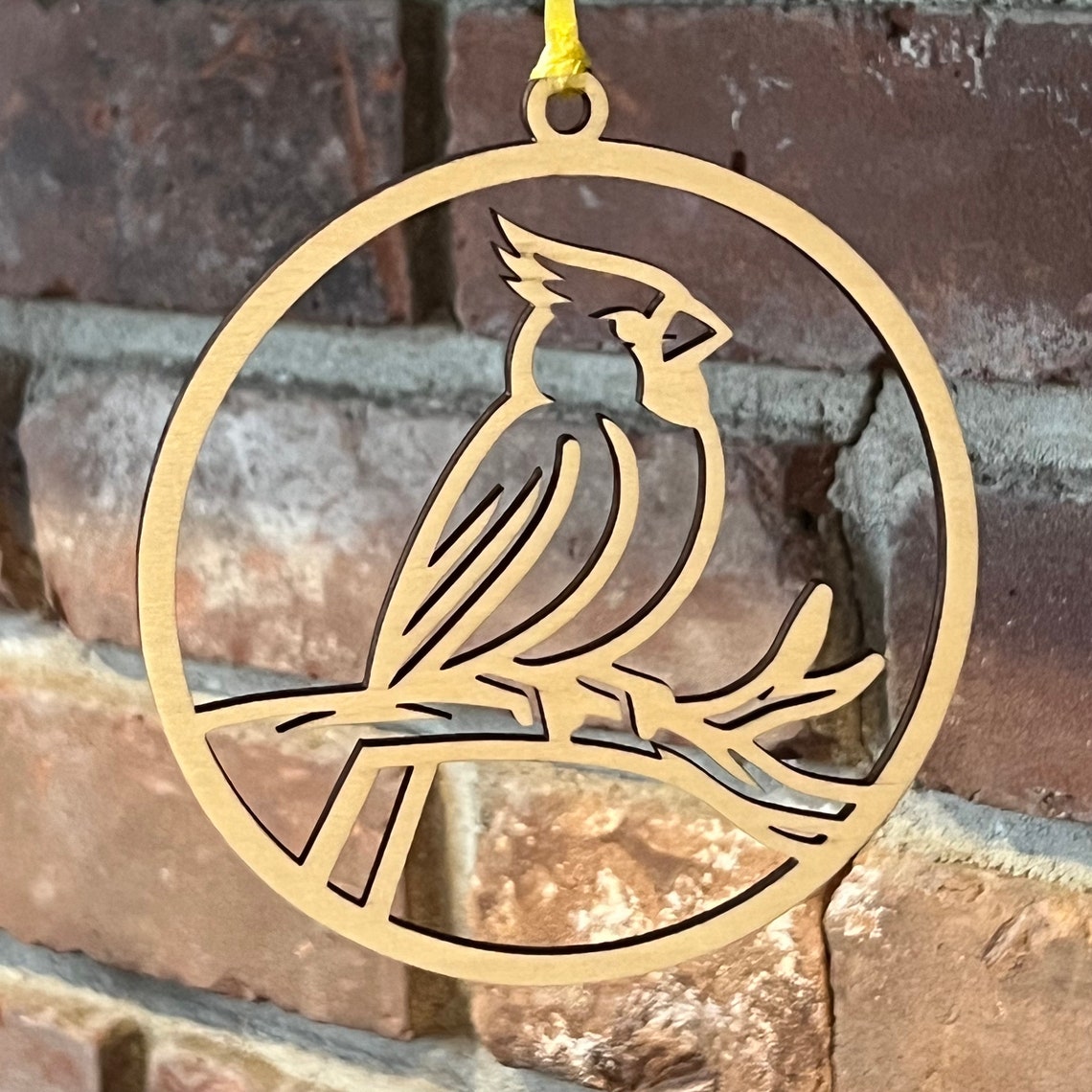 Digital Cardinal Ornament & Inspirational Card Files - PDF, SVG ...