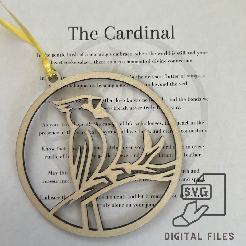 The Symbol of a Cardinal - Etsy