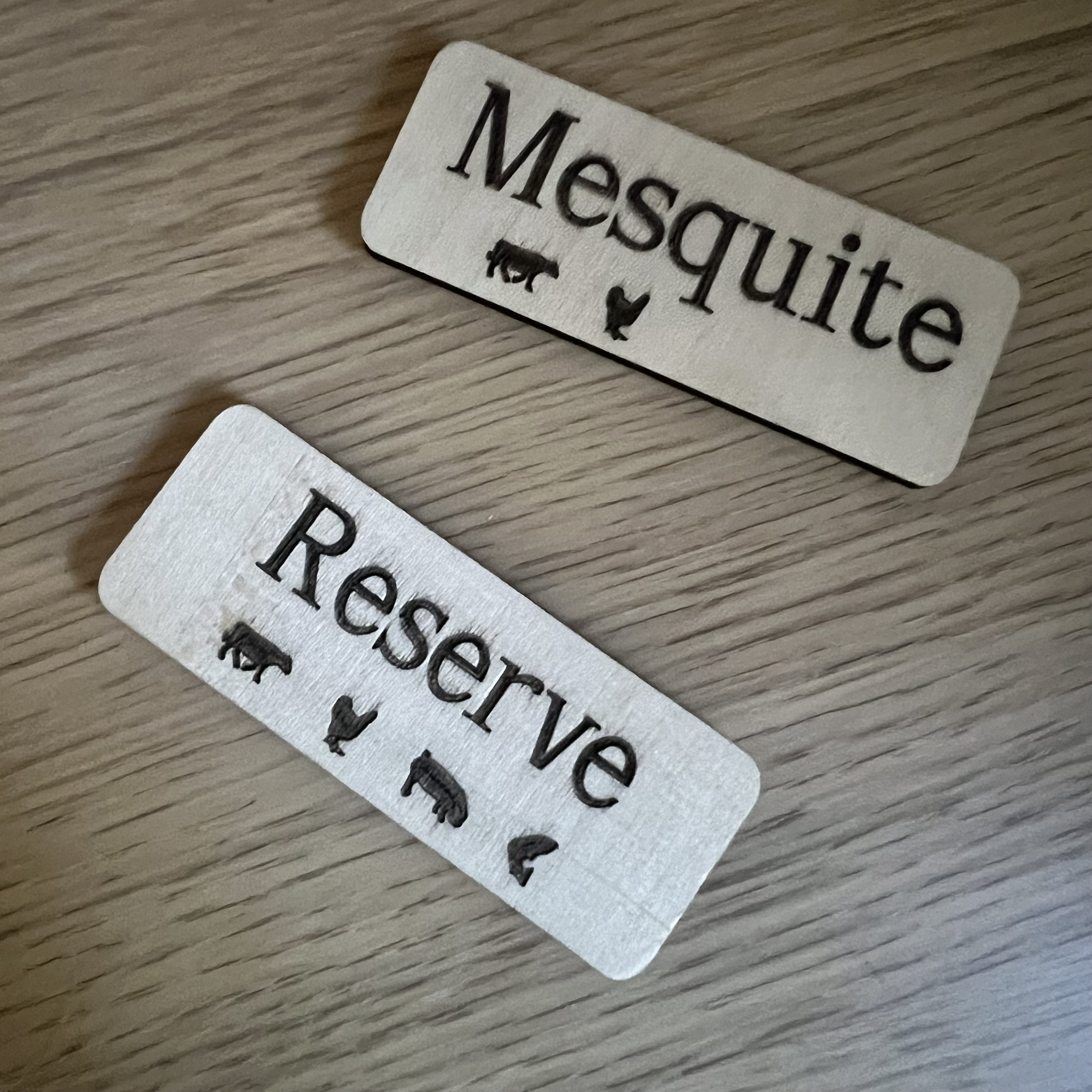 Laser Cut File: Smoker Grill Wood Pellet Label Magnets - SVG, PDF, PNG ...