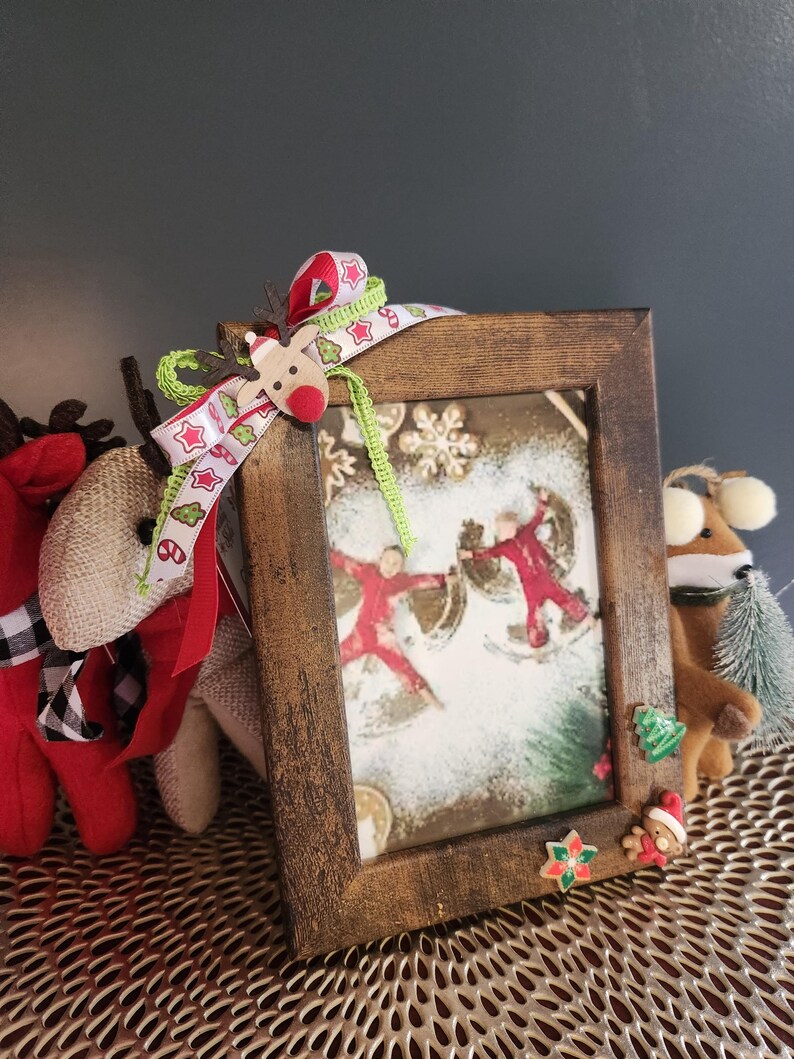 Christmas Fun Photo Frame - Etsy