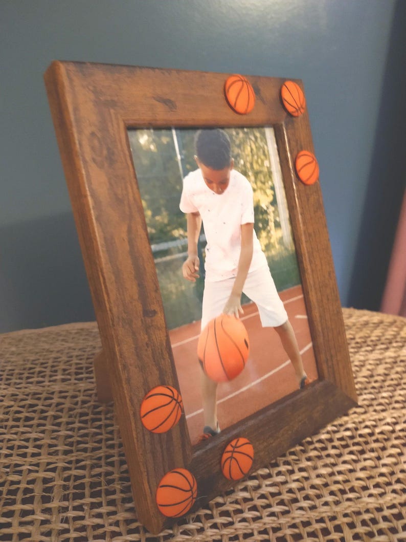 Basketball Fun 4x6 Photo Frame - Etsy