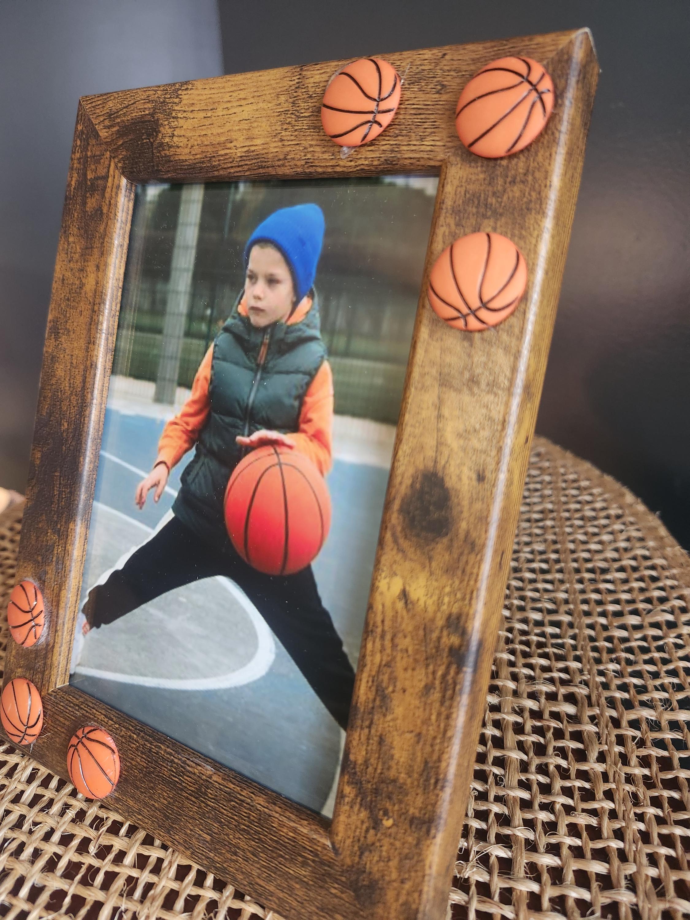 Basketball Fun Photo Frame - Etsy
