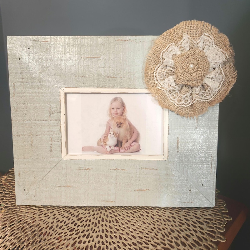 Burlap Lace Wood - Etsy