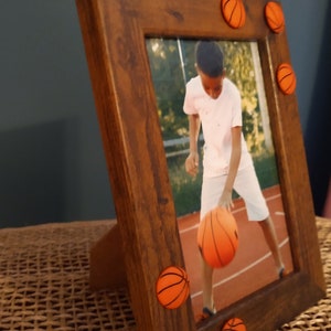 Basketball Fun Photo Frame - Etsy