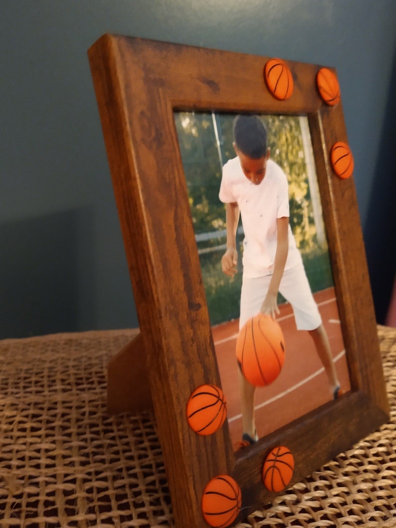 Basketball Fun Photo Frame - Etsy