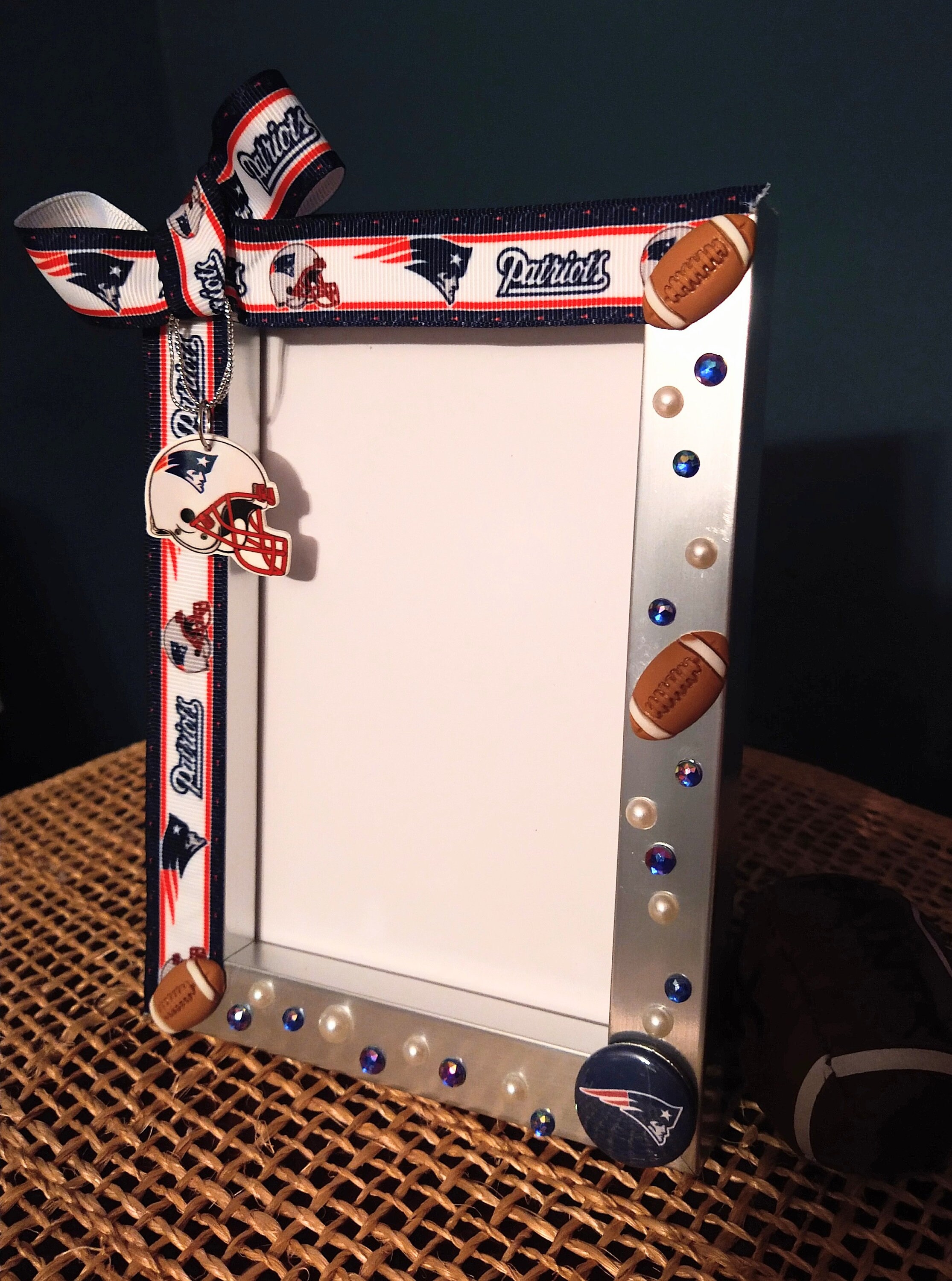 New England Football Team Photo Frame - Etsy