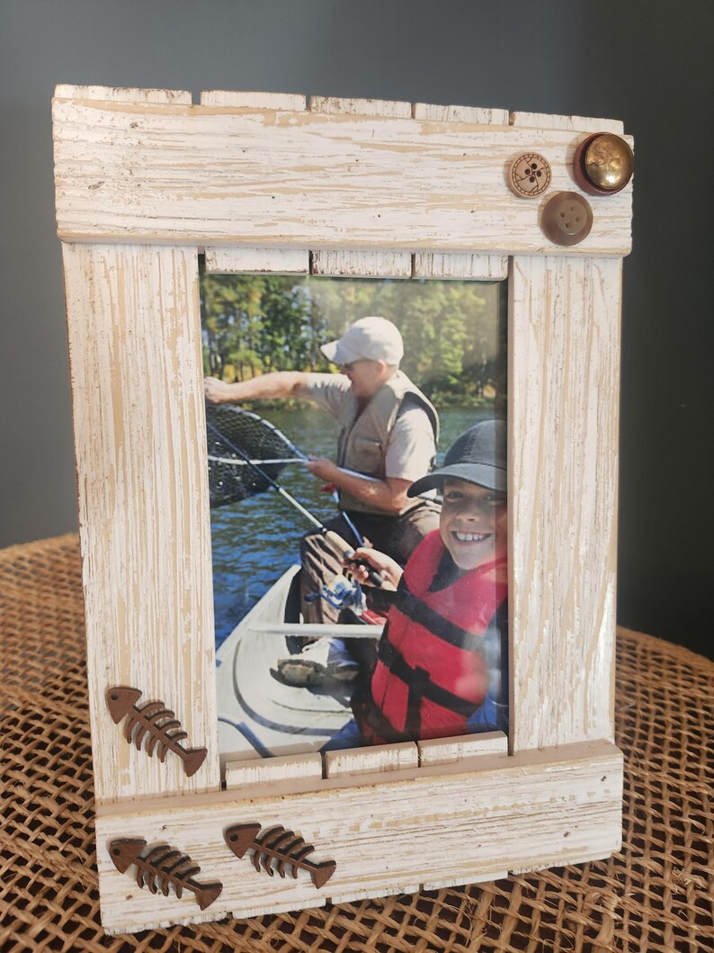 Fishing Fun Photo Frame - Etsy
