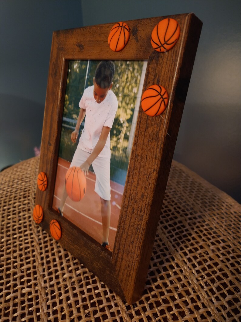 Basketball Fun Photo Frame - Etsy