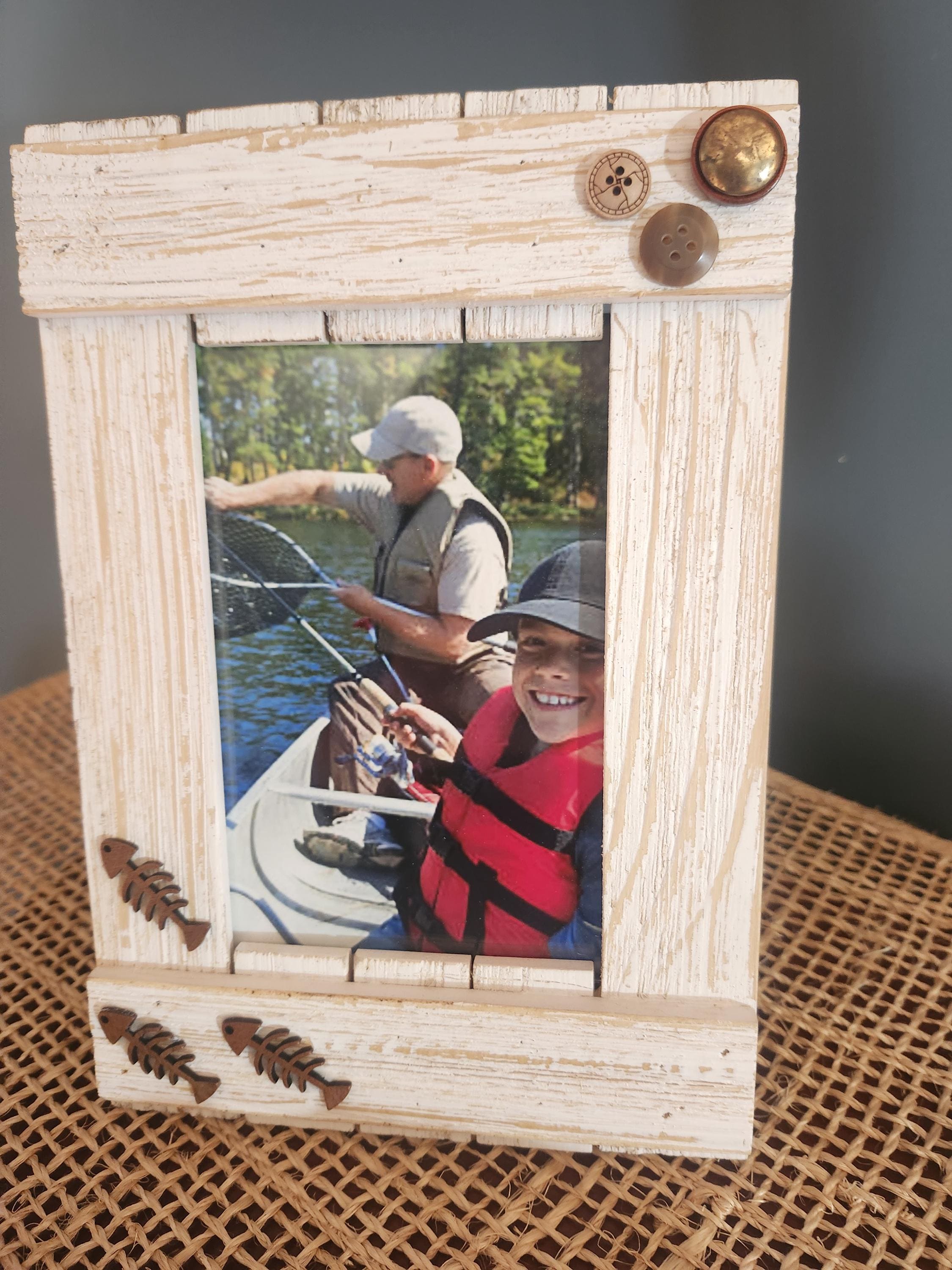 Fishing Fun Photo Frame - Etsy