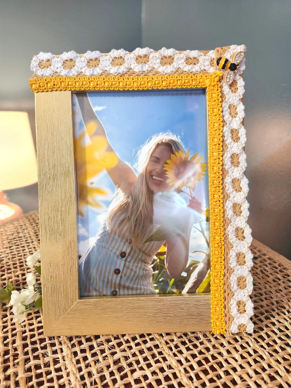 Bee Lovely-bee Photo Frame - Etsy