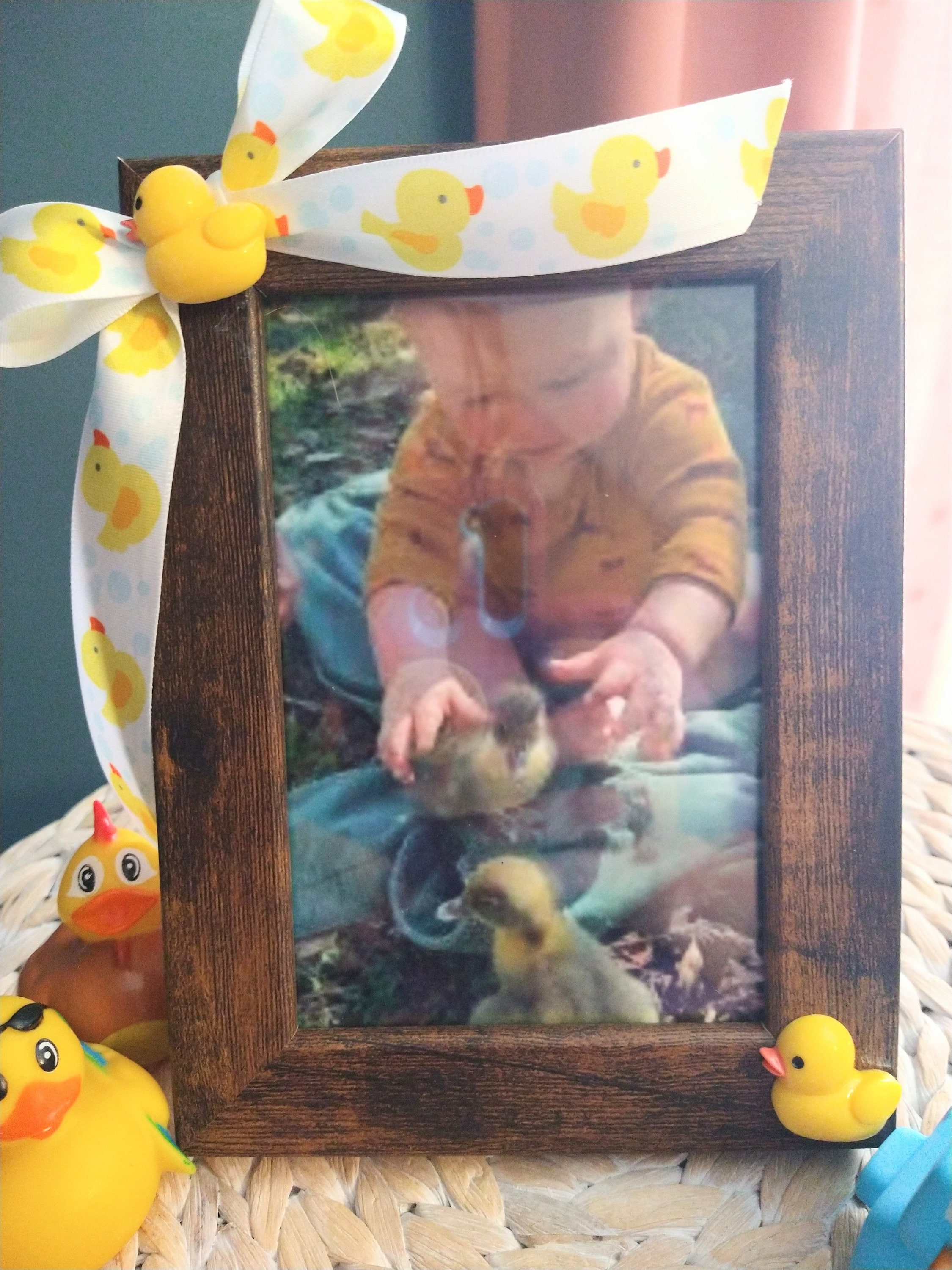 Yellow Duck Photo Frame - Etsy