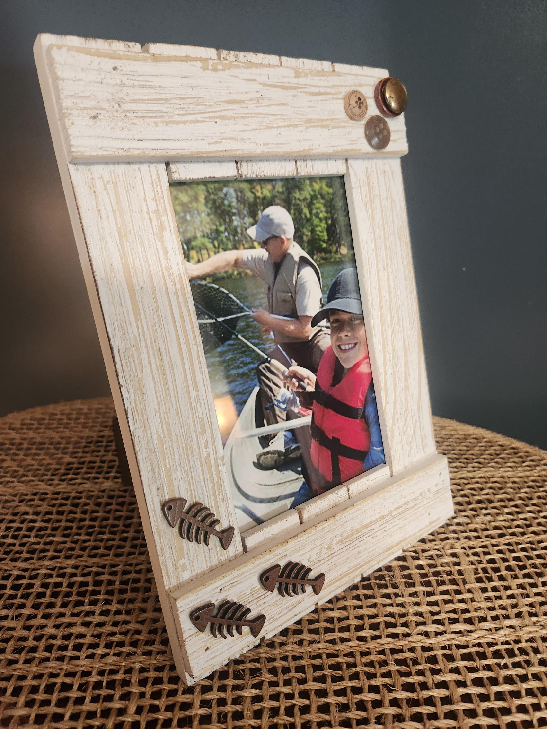 Fishing Fun Photo Frame - Etsy