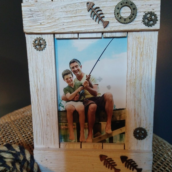 Fishing Pole Picture Frame - Etsy