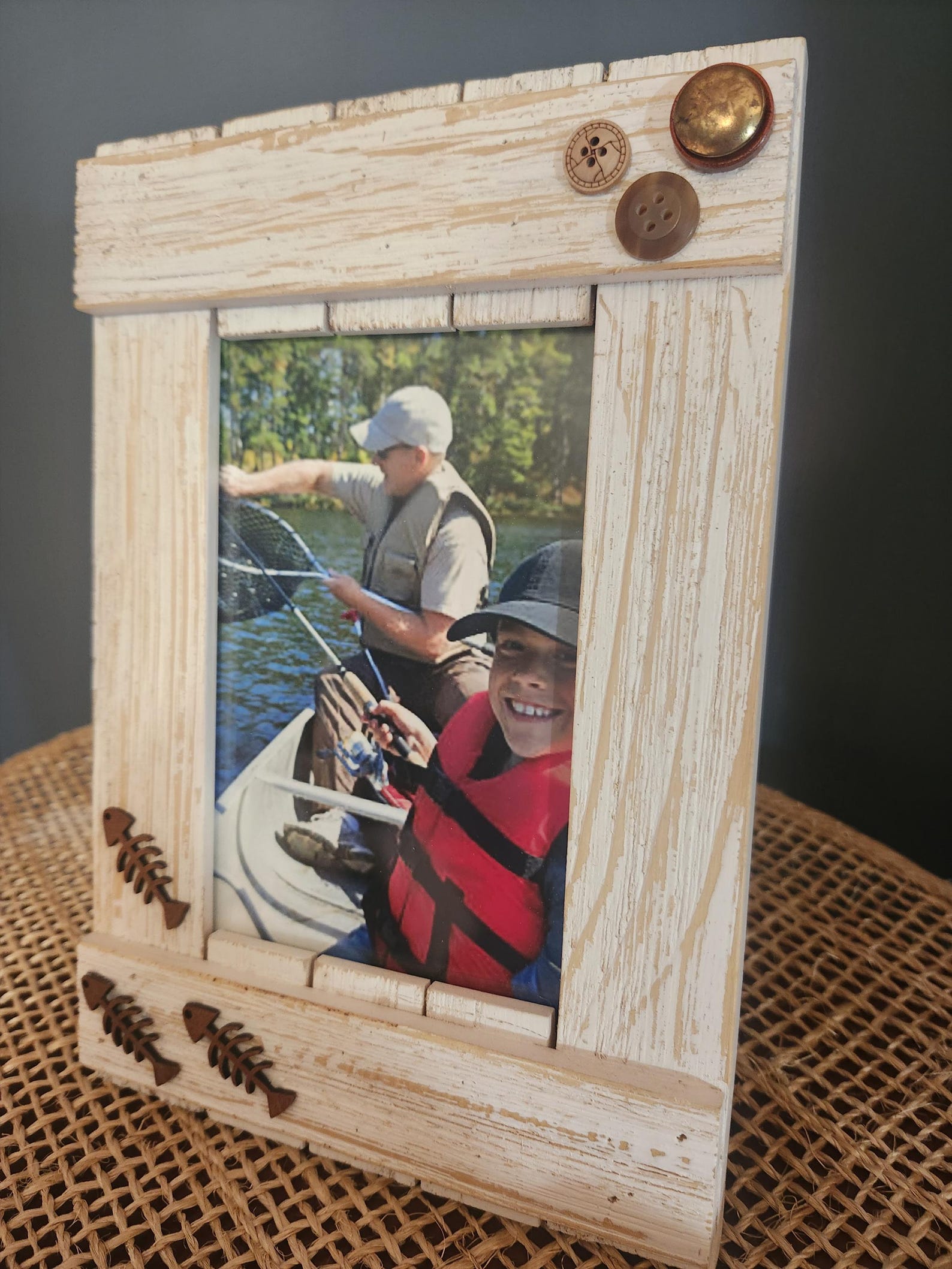 Fishing Fun Photo Frame - Etsy