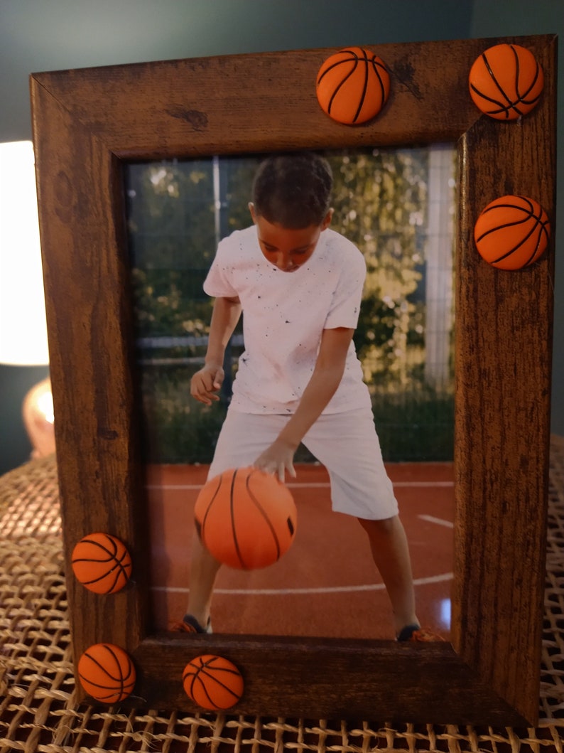 Basketball Fun Photo Frame - Etsy