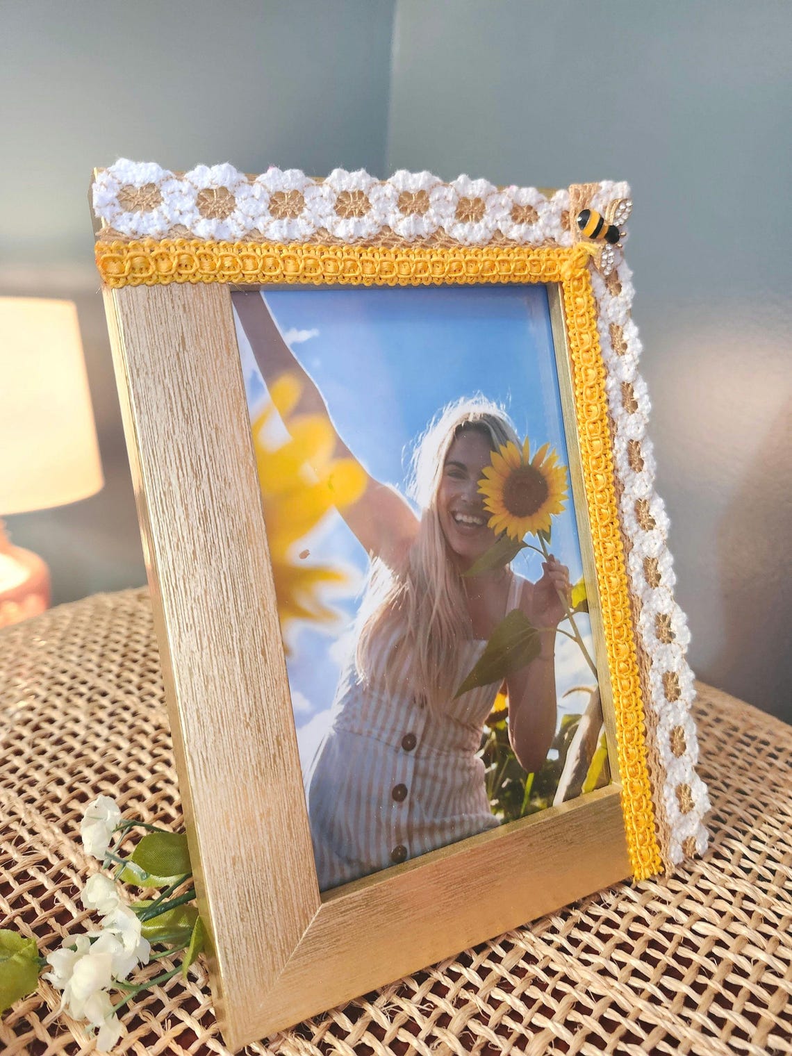 Bee Lovely-bee Photo Frame - Etsy