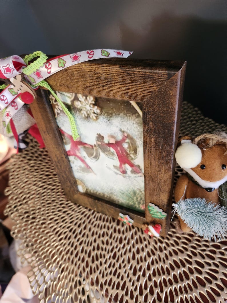 Christmas Fun Photo Frame - Etsy