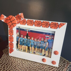 Basketball Three on Three Photo Frame - Etsy
