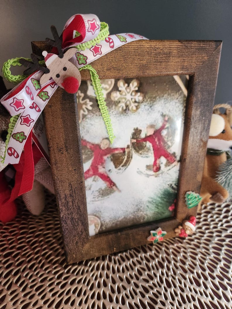 Christmas Fun Photo Frame - Etsy