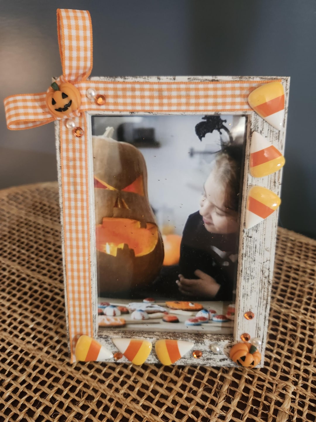 Candy Corn Fun 4x6 Photo Frame - Etsy