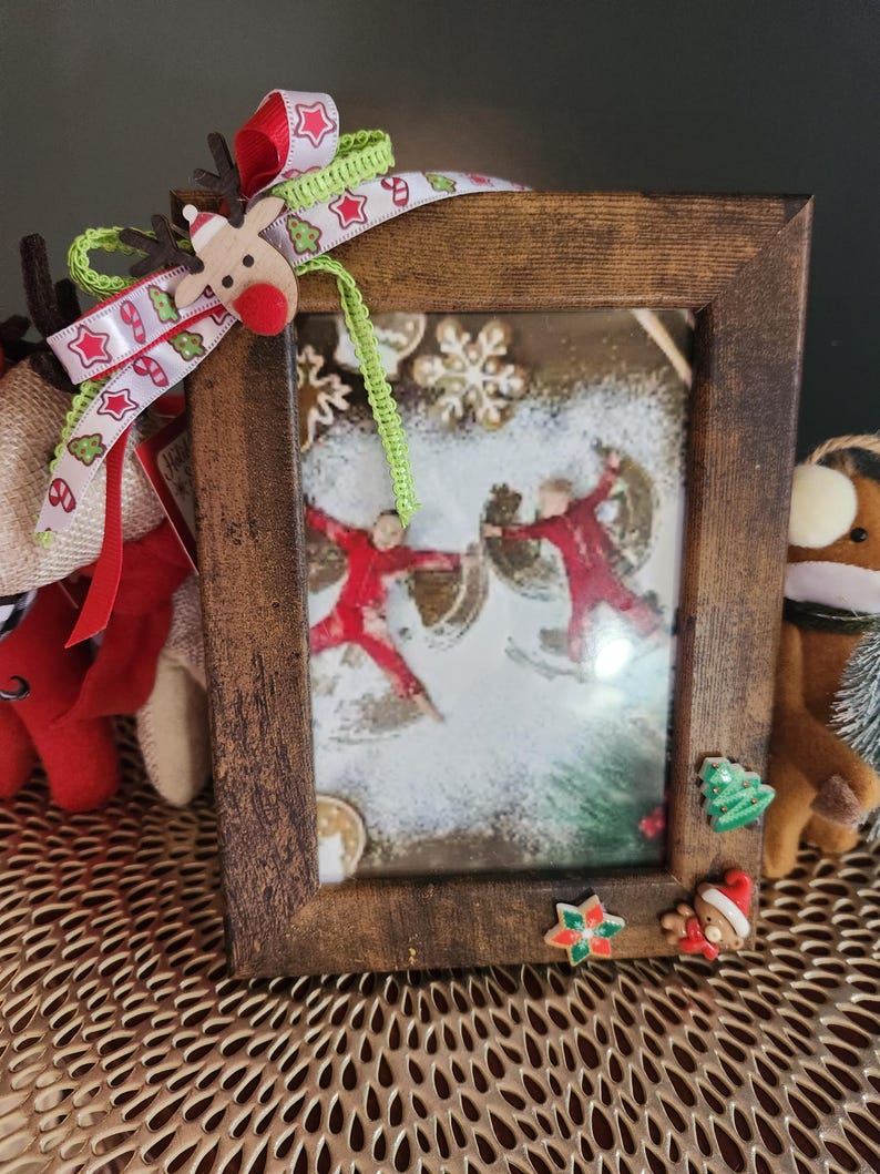 Christmas Fun Photo Frame - Etsy