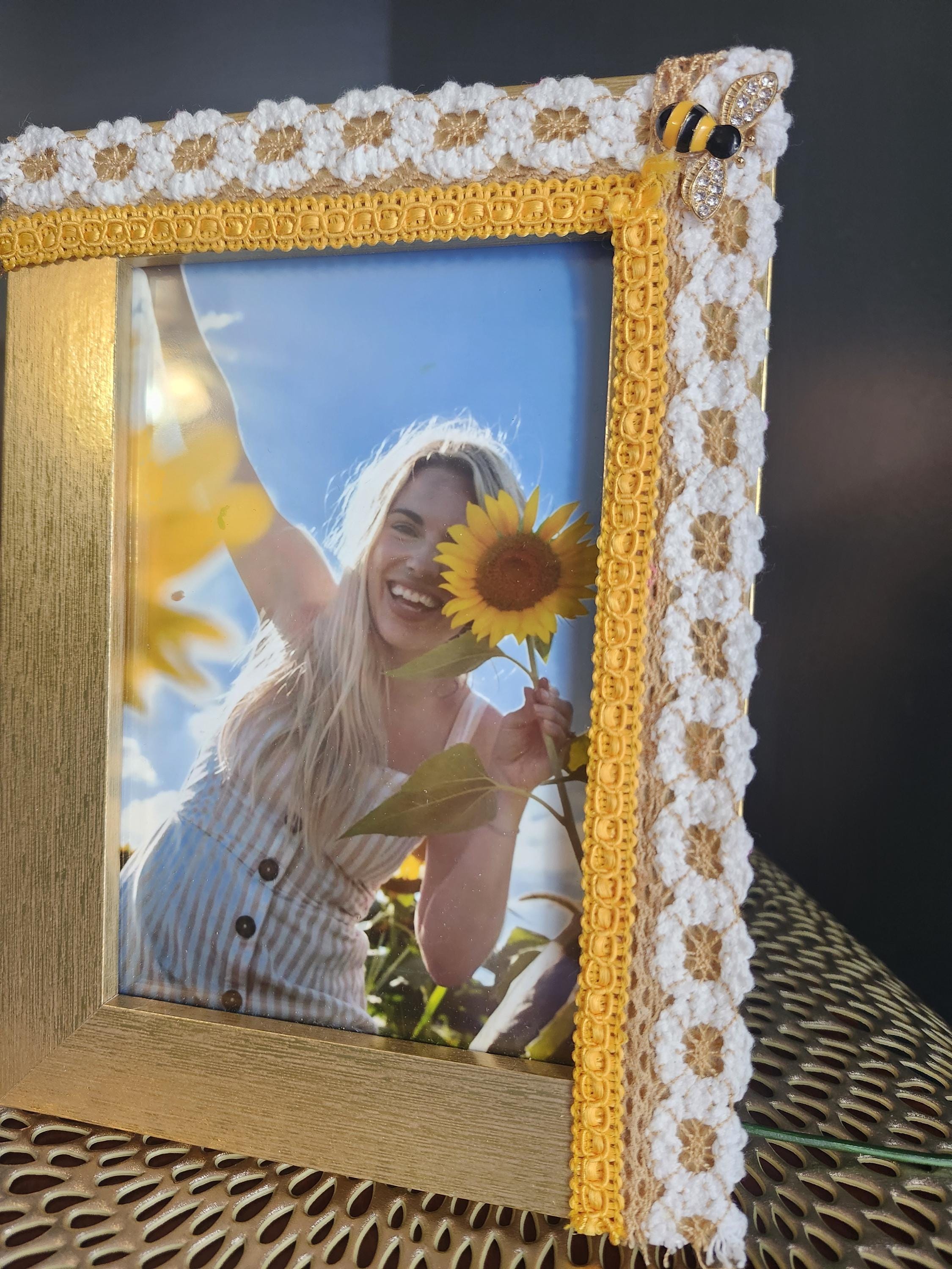 Bee Lovely-bee Photo Frame - Etsy