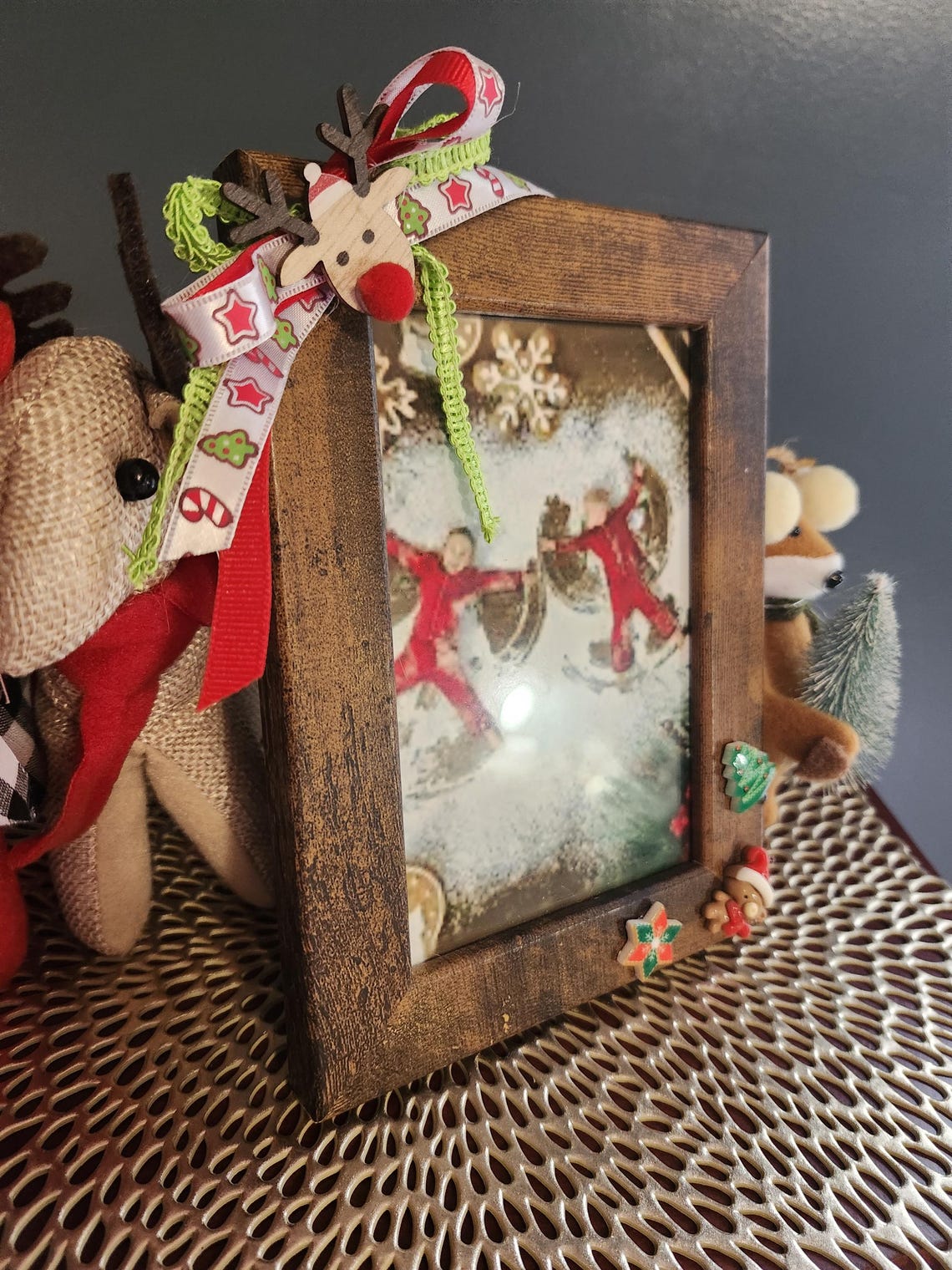 Christmas Fun Photo Frame - Etsy