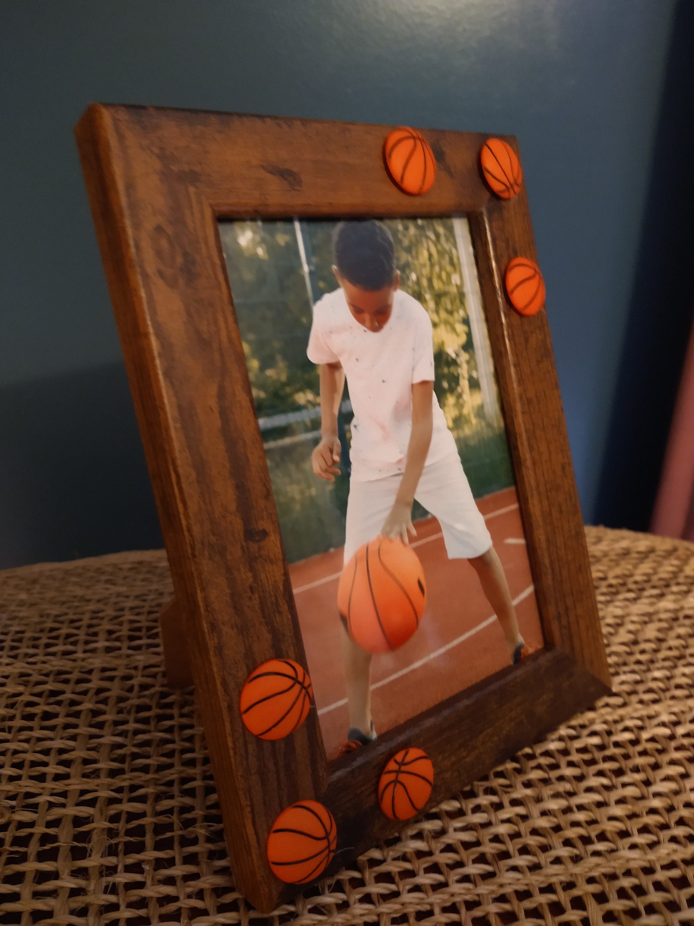 Basketball Fun Photo Frame - Etsy