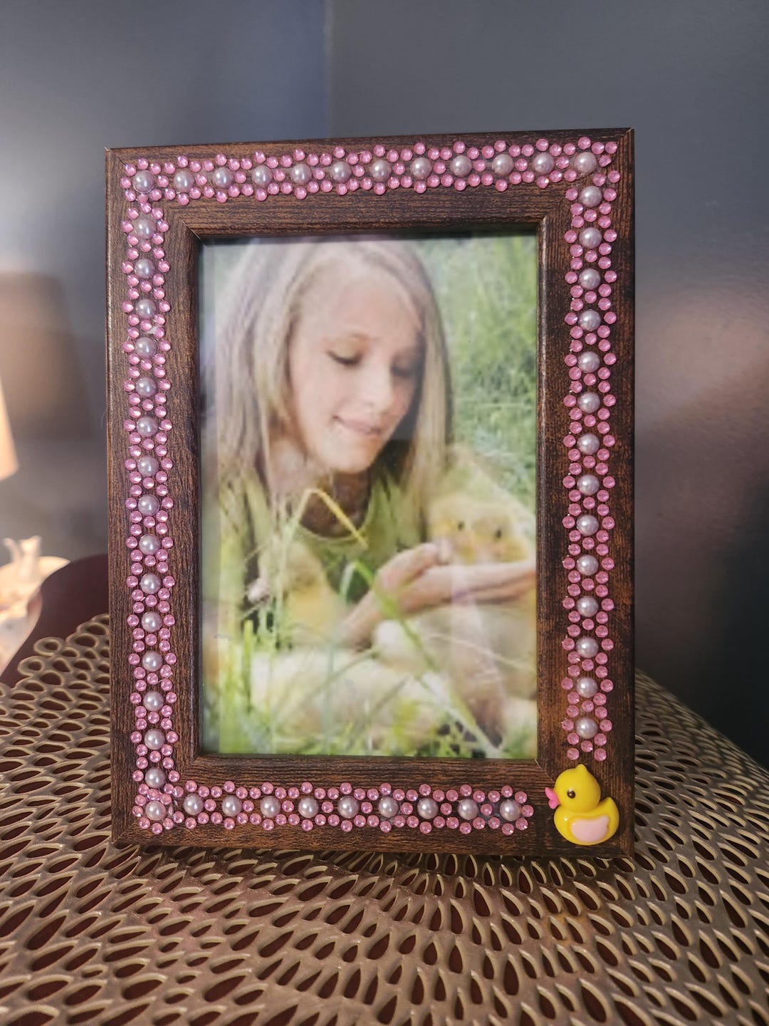 Pink Duck Photo Frame - Etsy