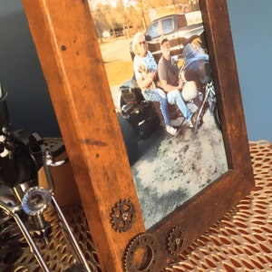 Motorcycle Fun Photo Frame - Etsy