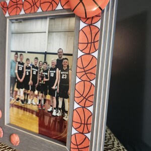 Basketball Team Fun 5x7 Photo Frame - Etsy