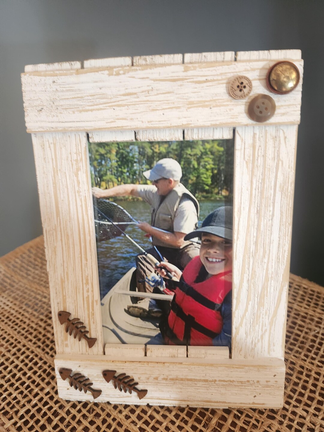 Fishing Fun Photo Frame - Etsy