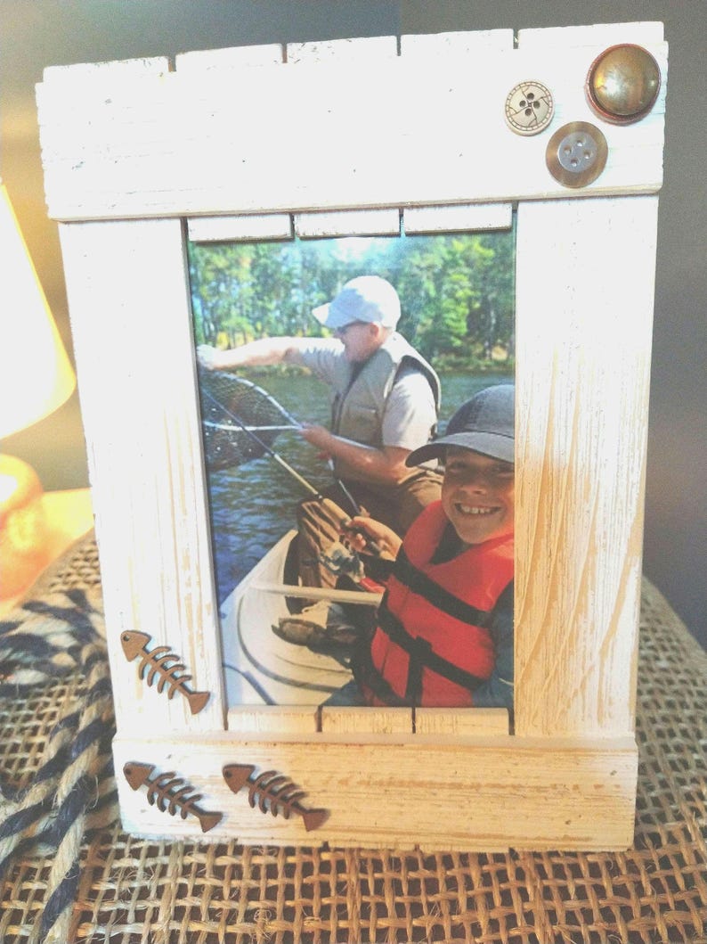 Fishing Fun Photo Frame - Etsy