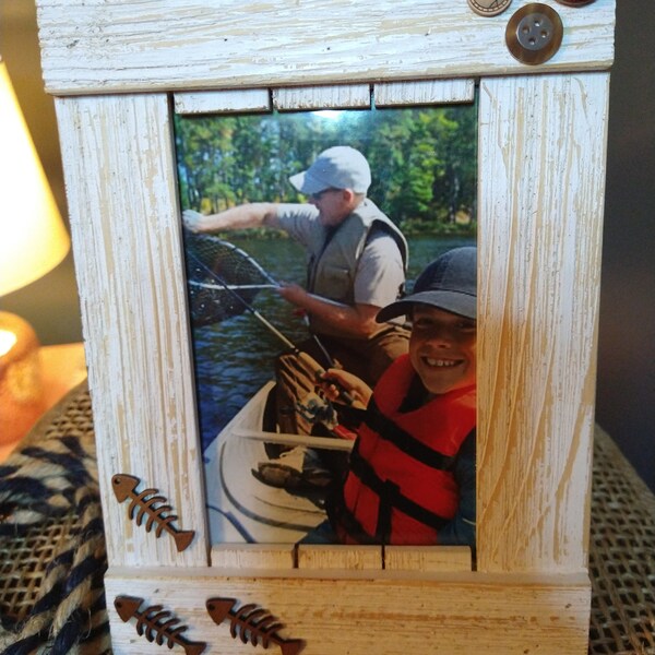 Fishing Pole Picture Frame - Etsy