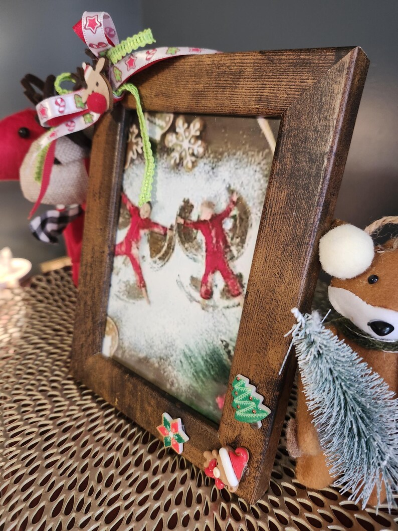 Christmas Fun Photo Frame - Etsy