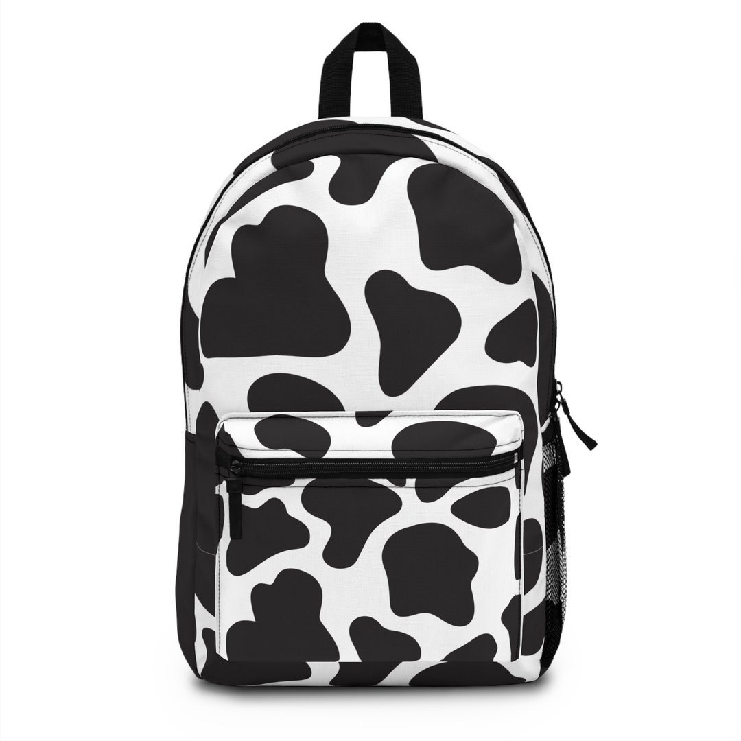 Cute Cow Print Backpack for Her, School Backpack, Cow Print Lovers ...