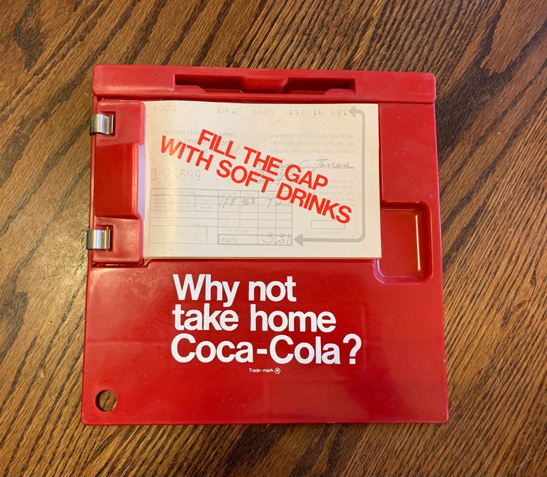 Coca-cola Advertising "why Not Take Home Coca-cola?" & "fill the Gap ...