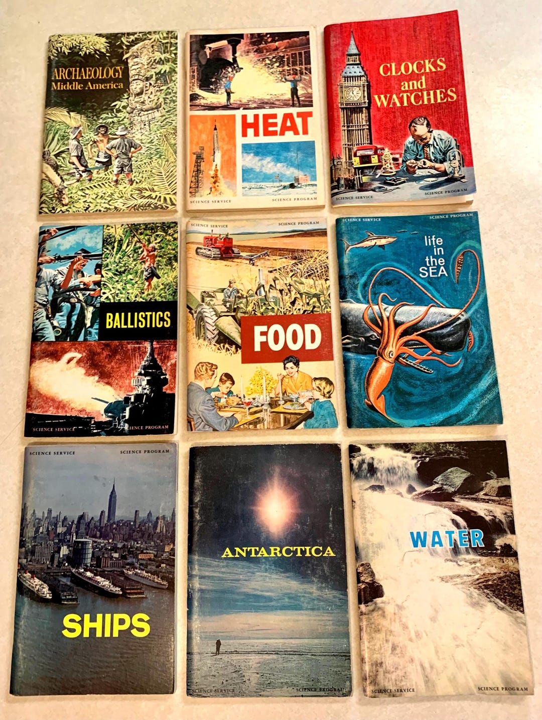 1971 Science Service - Science Program Books by Nelson Doubleday ...