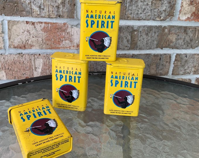 Natural American Spirit “20th Anniversary Commemorative Edition 1982 ...