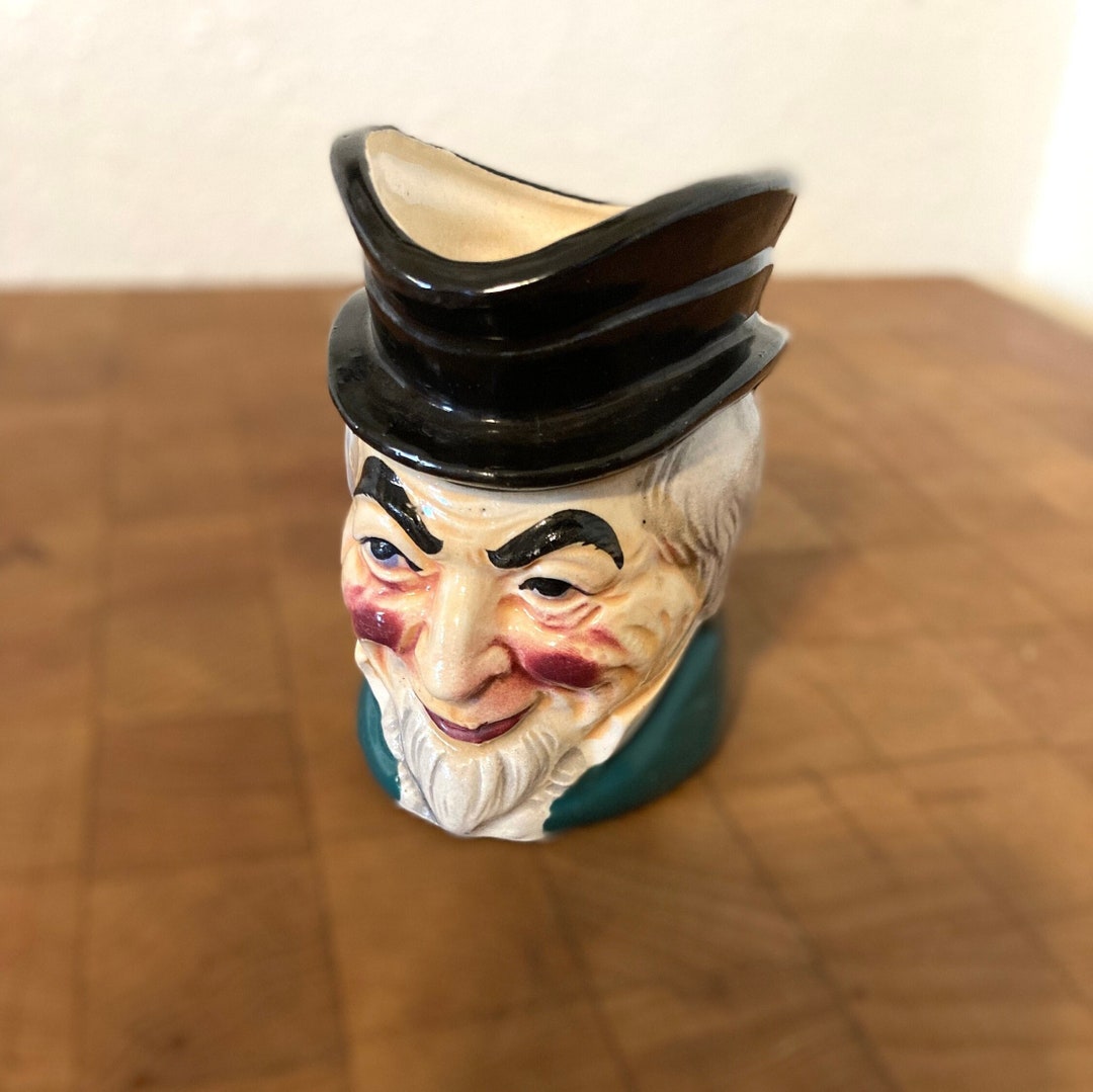 Toby Mug of Ebenezer Scrooge Figure Ceramic Mug A Christmas - Etsy