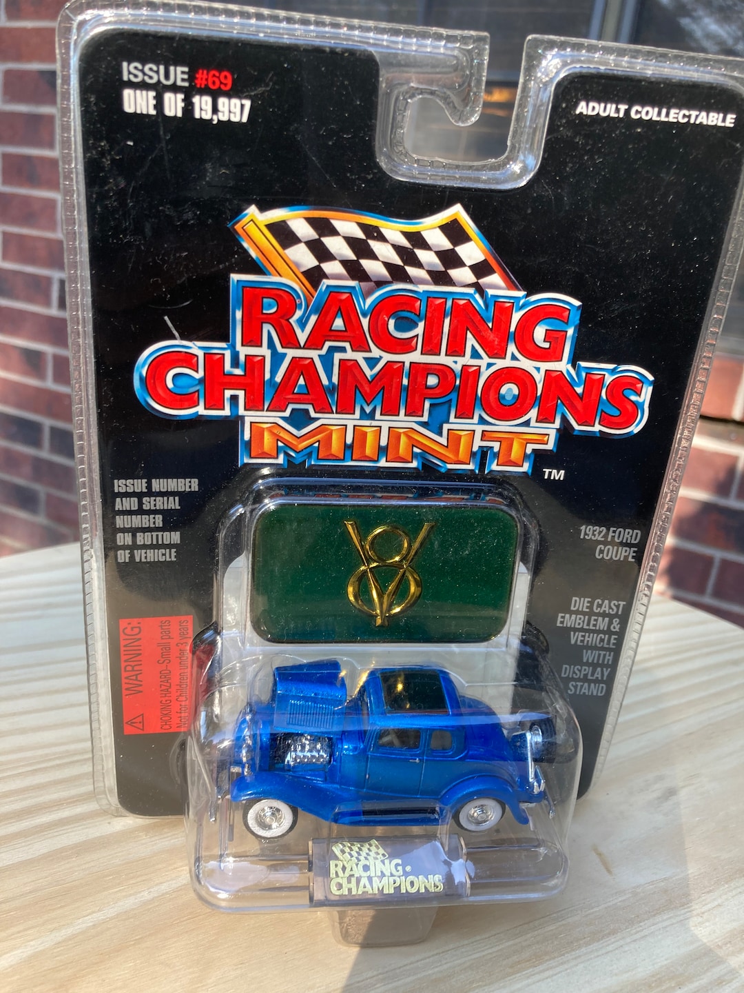 Racing Champions Mint V8 1932 Ford Coupe Die Cast Emblem and - Etsy