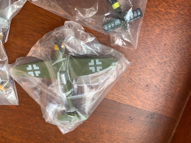 Vintage Dyna Flites Aircraft Die-cast Planes, World War II (fighter ...