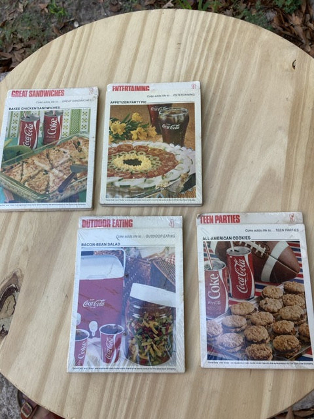 Coca-cola Recipe Cards Lot of 4. Bin 32 in Excellent - Etsy