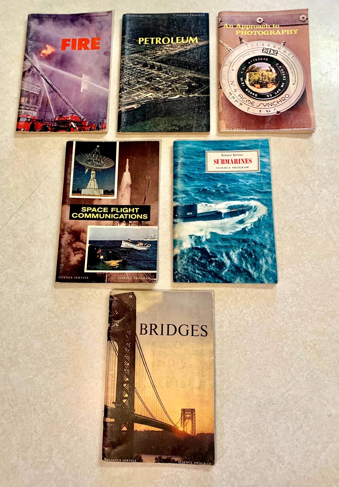 1968-1969 Science Service - Science Program Books by Nelson Doubleday ...