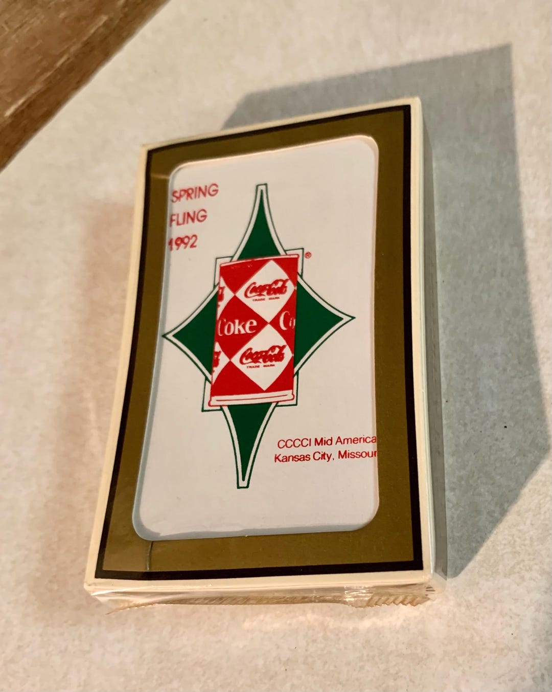 1992 Spring Fling Coca-cola Playing Deck Cards, Factory Sealed Package ...